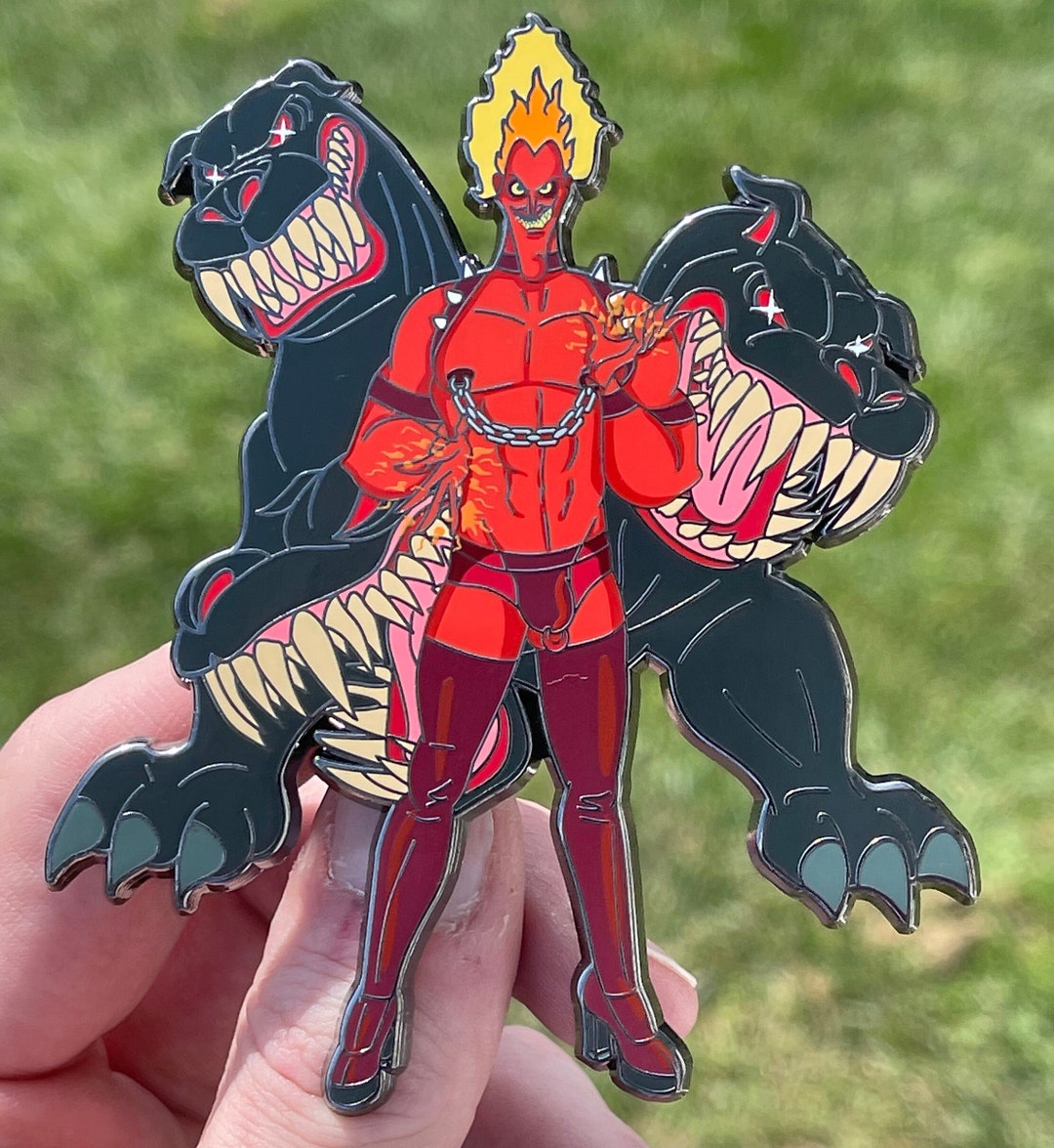 ONLY 1 Each Variant Hades Angry Red Variant 4 Hard Enamel Pin LE 10 ...