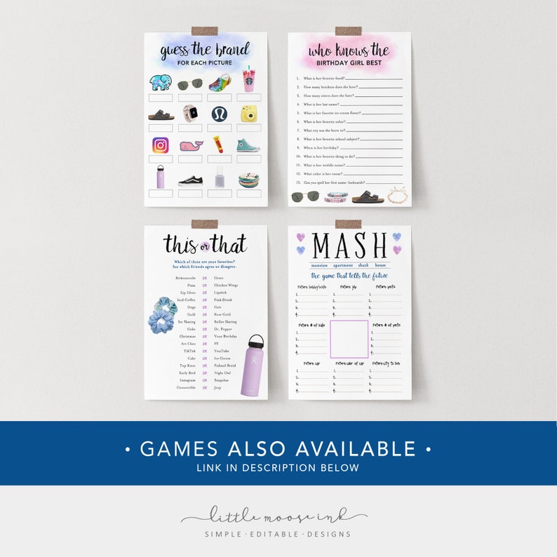 VSCO Party Invitation. EDITABLE Template. Camera Hydro - Etsy