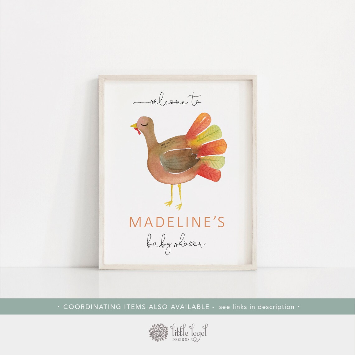 Editable Thanksgiving Tag. Printable Gift Tag. Custom Fall Tag. Turkey ...