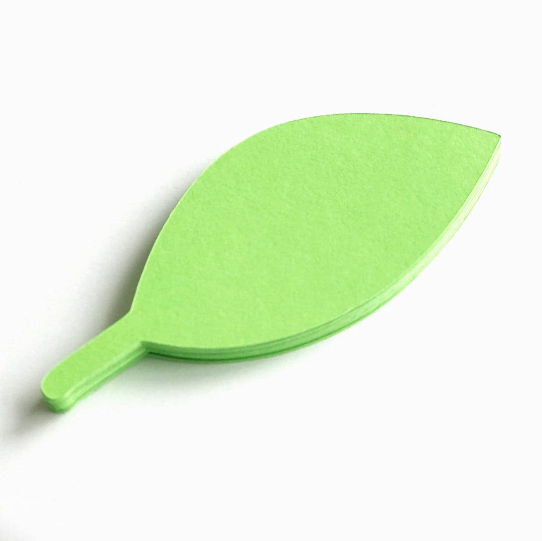 48 Leaf Die Cuts (4" Long, 2" Wide), Choose Color - Etsy
