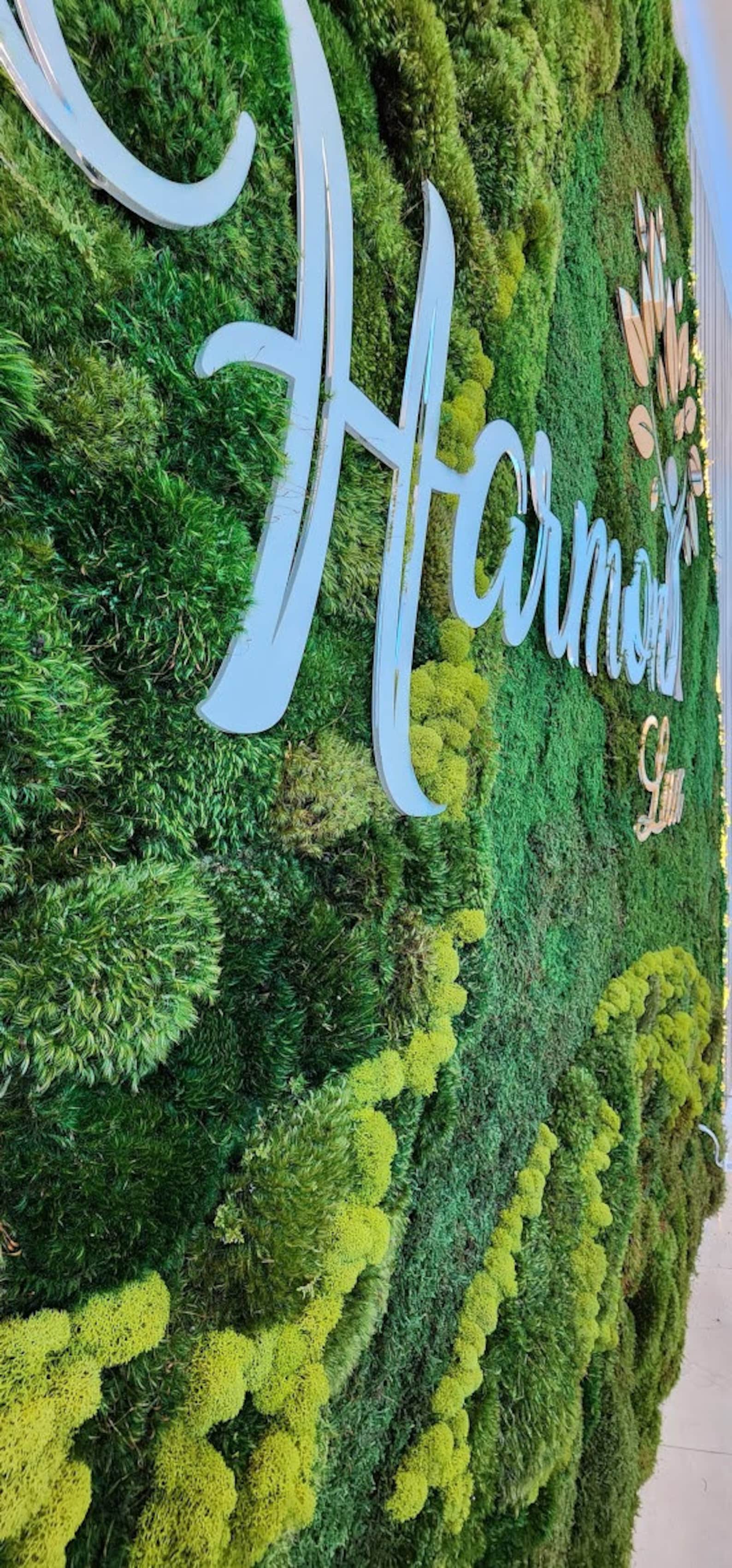 Custom Moss Logo Signs - Etsy