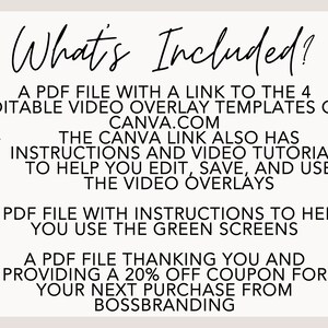 Paper Style Video Overlays, Sticky Note Overlay, Editable Video ...