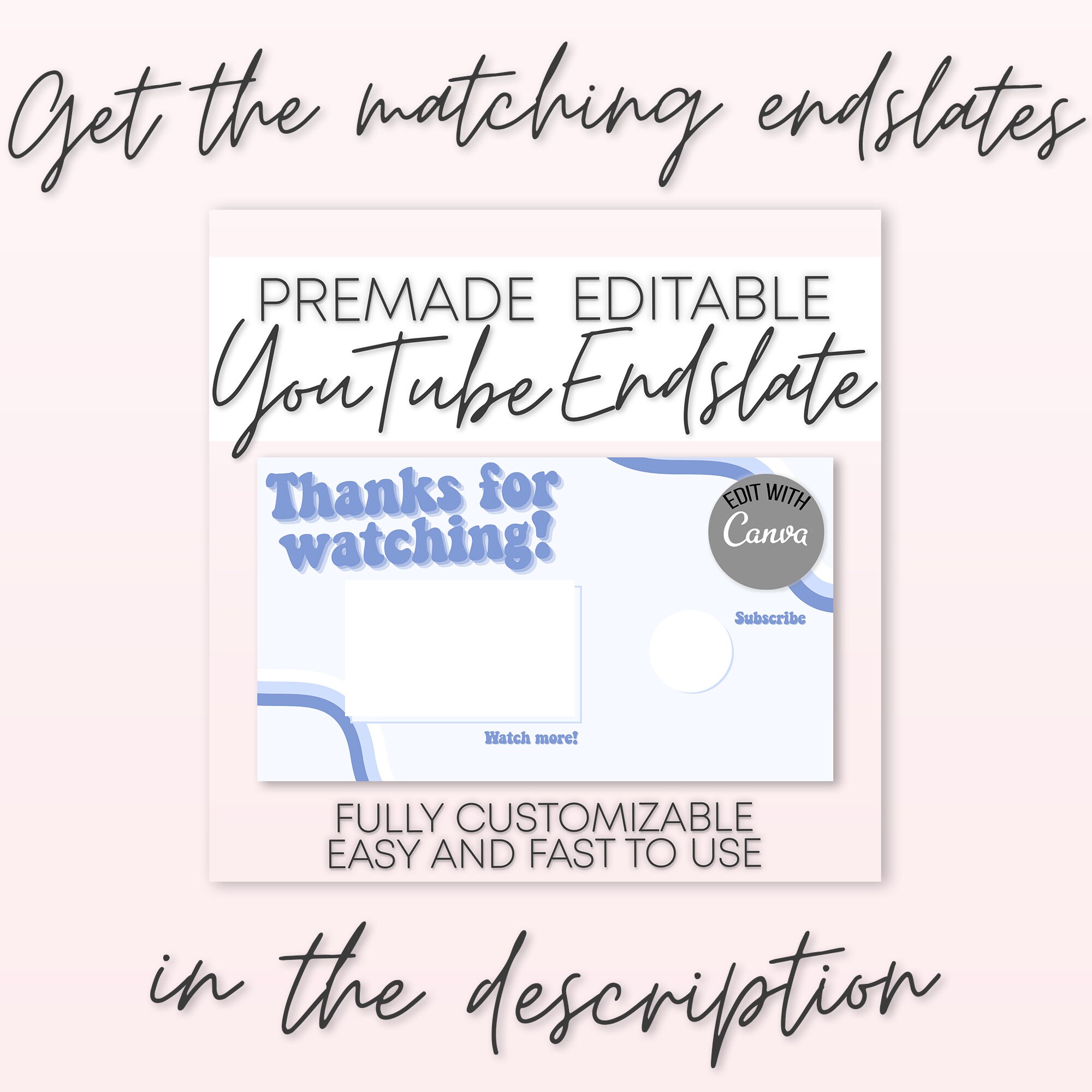 Editable Youtube Banner - Youtube Template - Youtube Channel Art ...