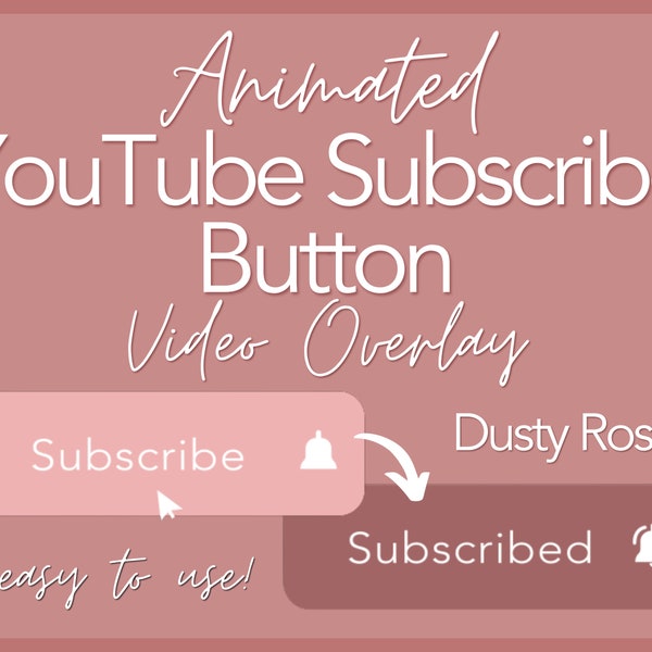 Subscribe Button - Etsy