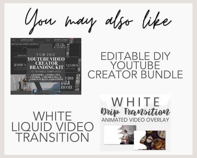 Paper Style Video Overlays, Sticky Note Overlay, Editable Video ...