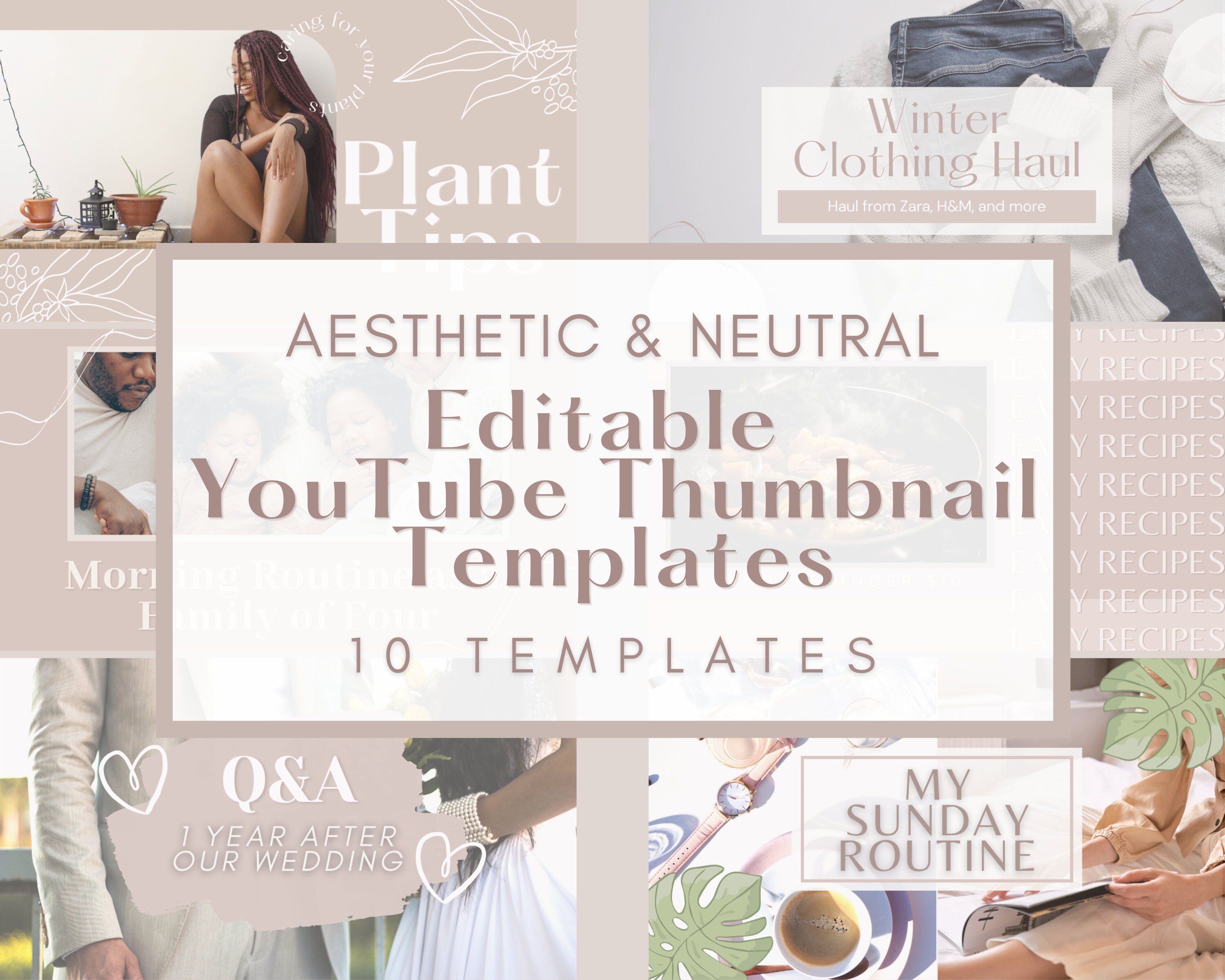 Editable Youtube Thumbnails - Youtube Thumbnail Templates - Youtube ...