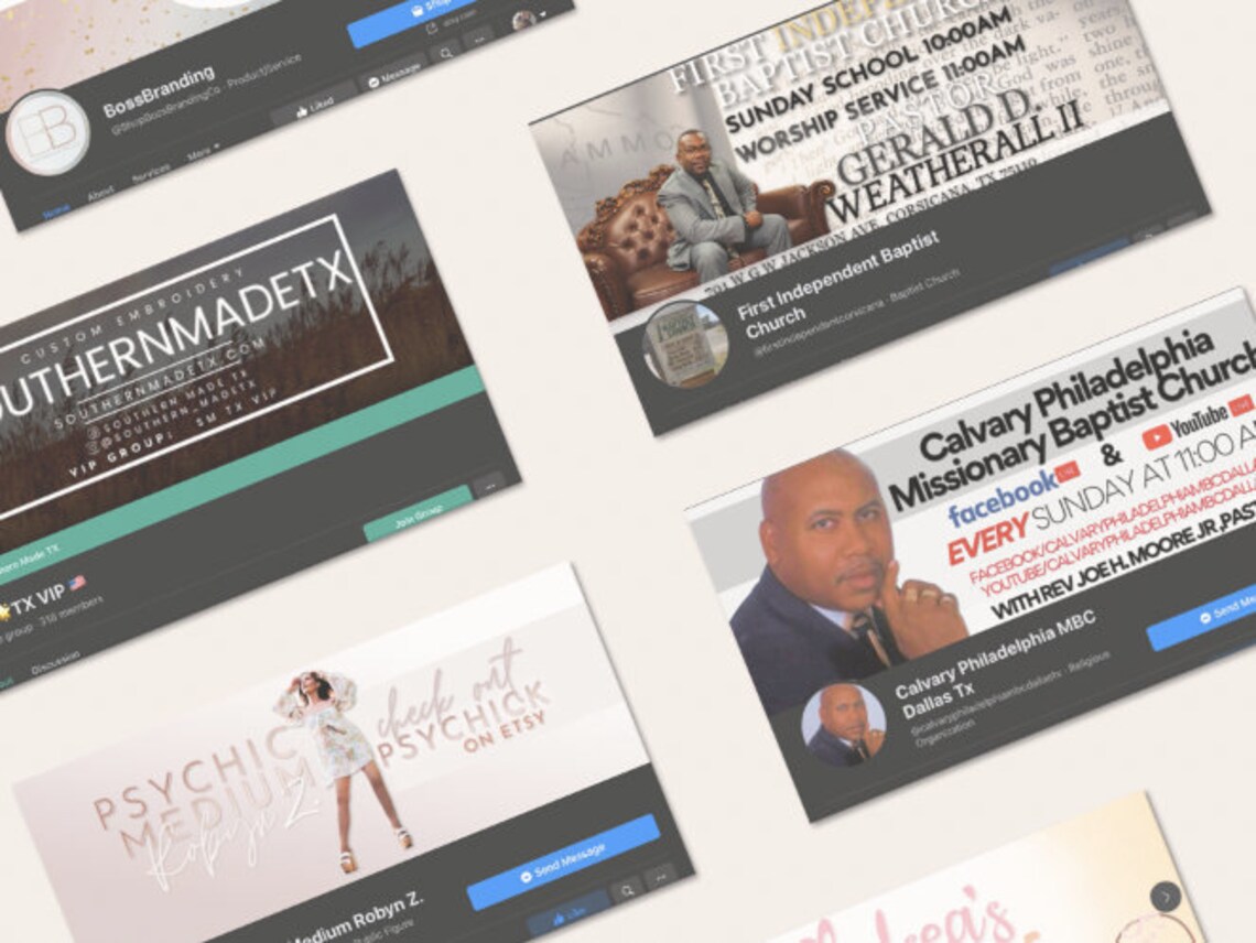 Custom Facebook Cover - Facebook Event Cover - Facebook Page Cover ...