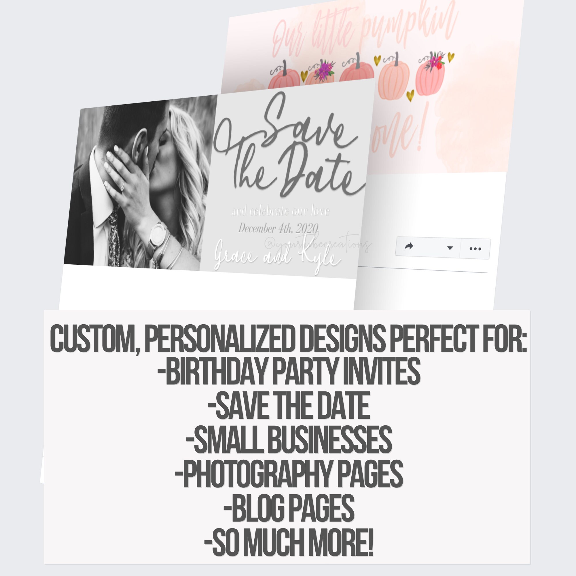 Custom Facebook Cover - Facebook Event Cover - Facebook Page Cover ...