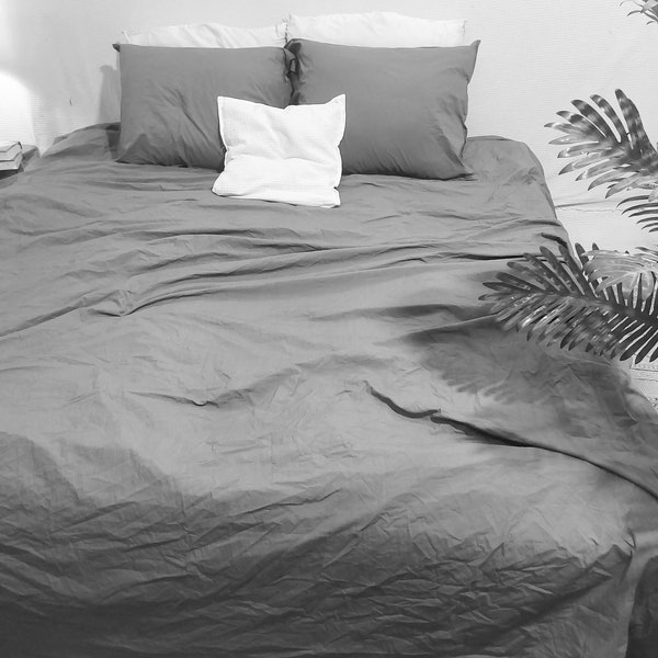 Gray sheets - Etsy