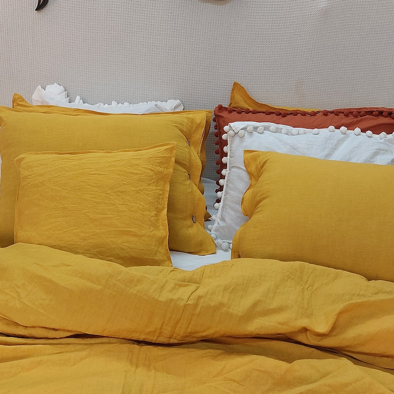 Mustard Bedding - Etsy