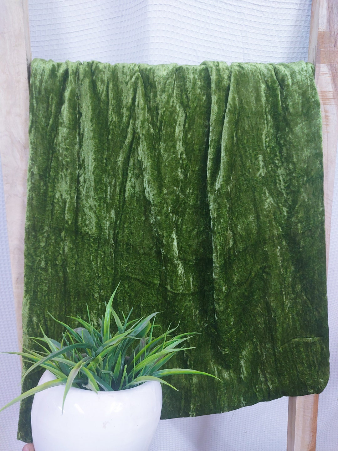 Velvet Throw Blanket Moss Throw Blanket Velvet Sofa Throw - Etsy