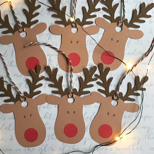 Reindeer Gift Tag - 60+ Gift Ideas for 2024
