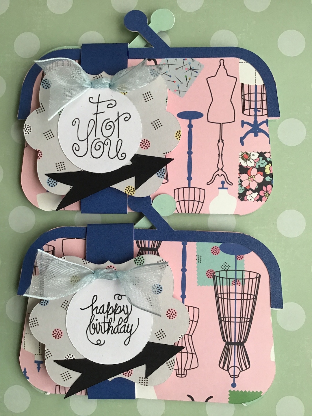 Coin Purse Gift Card Holder / Dress Form Sewing Gift Card Holder / Gift ...