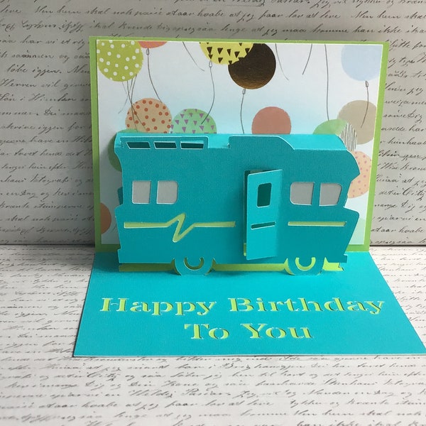 Rv Birthday Greeting Card - Etsy