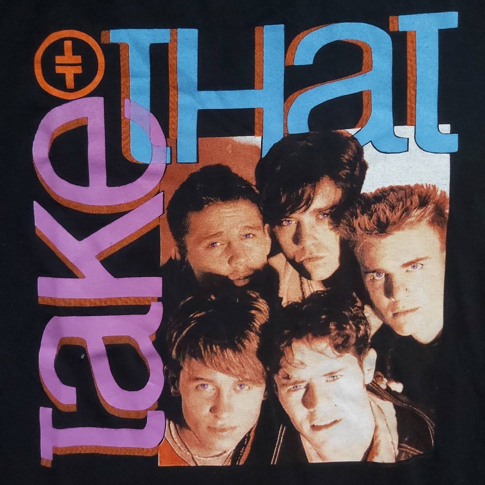 Rare Vintage 1993 Take That Shirt Take That And Party Tour sold by ...