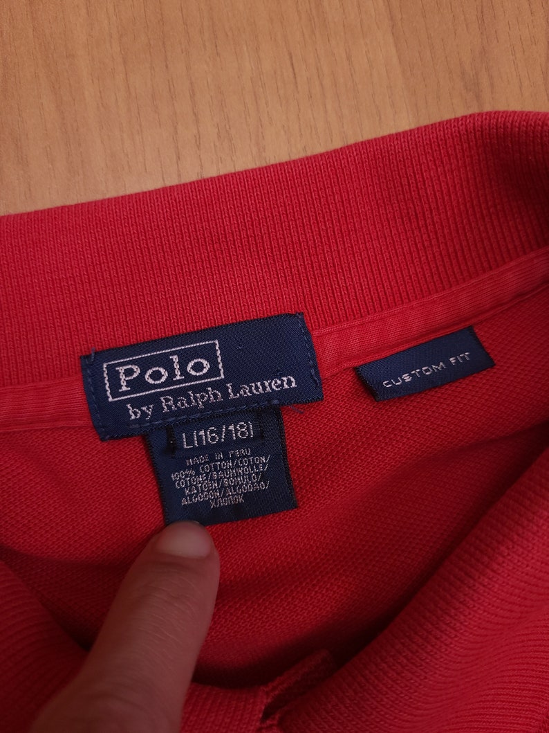 Vintage Polo Ralph Lauren Rugby Longsleeve Polo Shirt Spell - Etsy