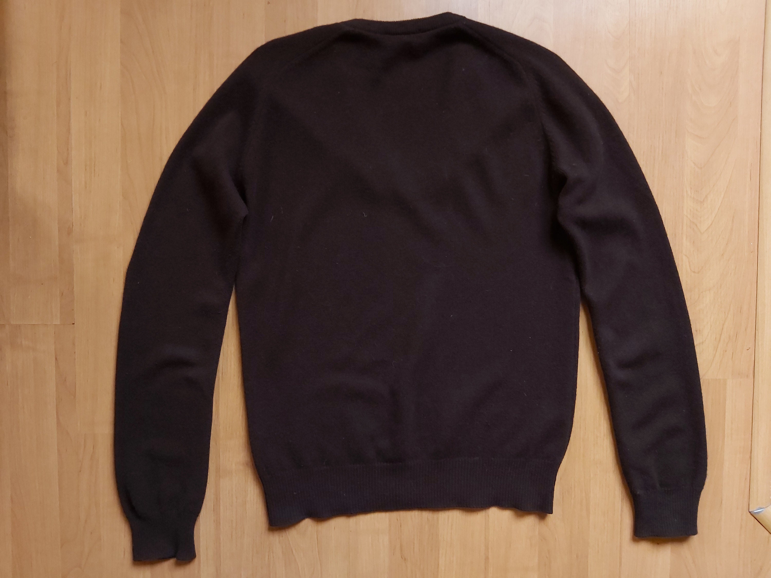 Vintage Y2K Lyle & Scott Woolmark Sweater Brown Pure New Wool | Etsy