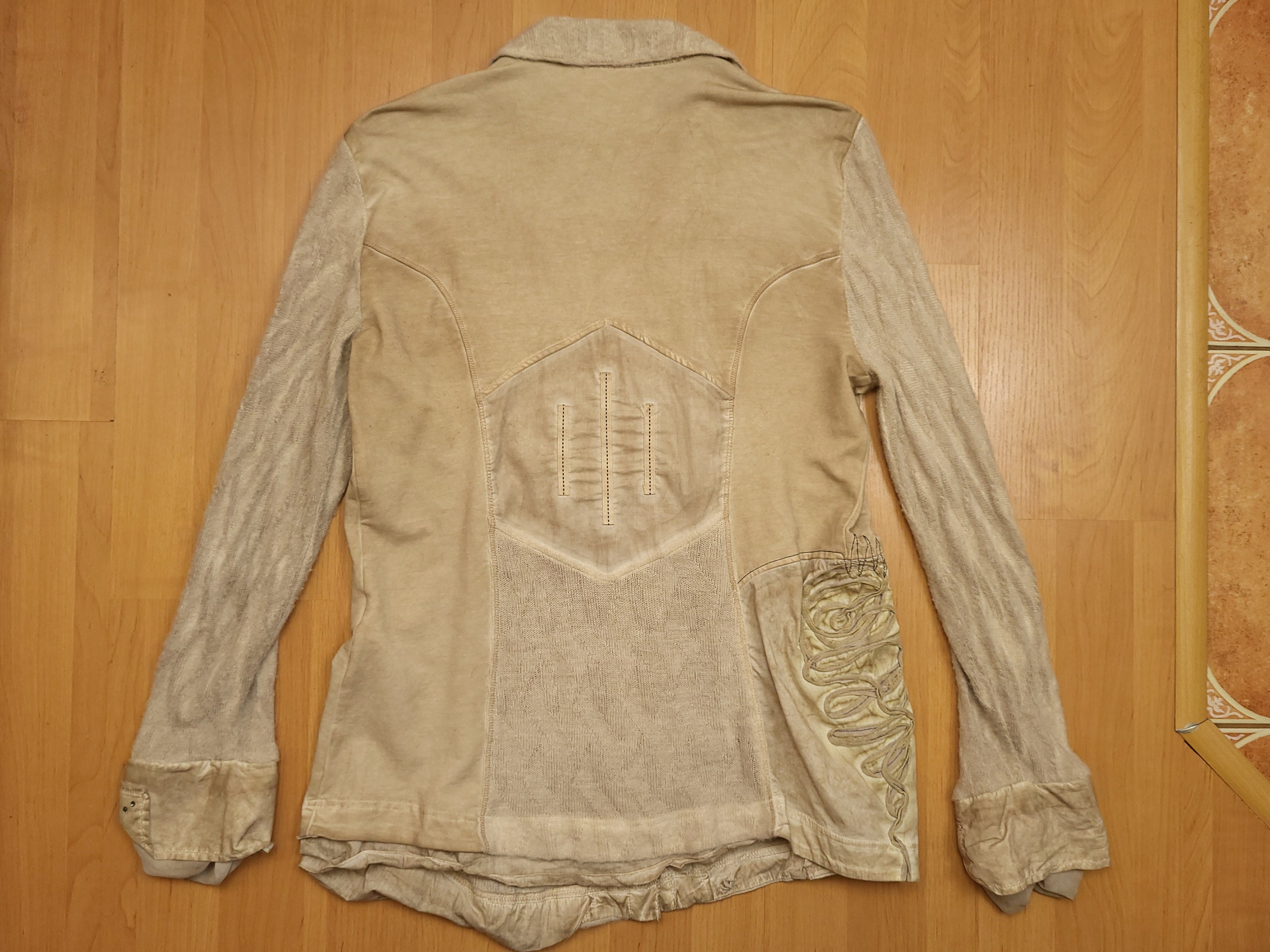 Vintage Y2K Elisa Cavaletti Club Patchwork Button up Shirt Flower ...