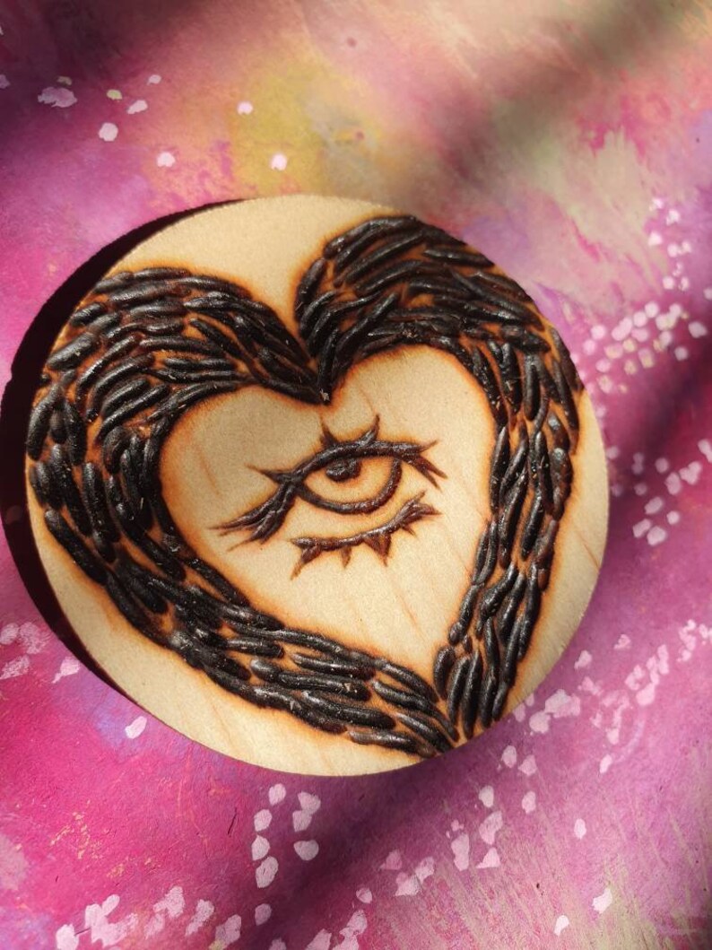 Small Wooden Pyrography Plaques - Etsy