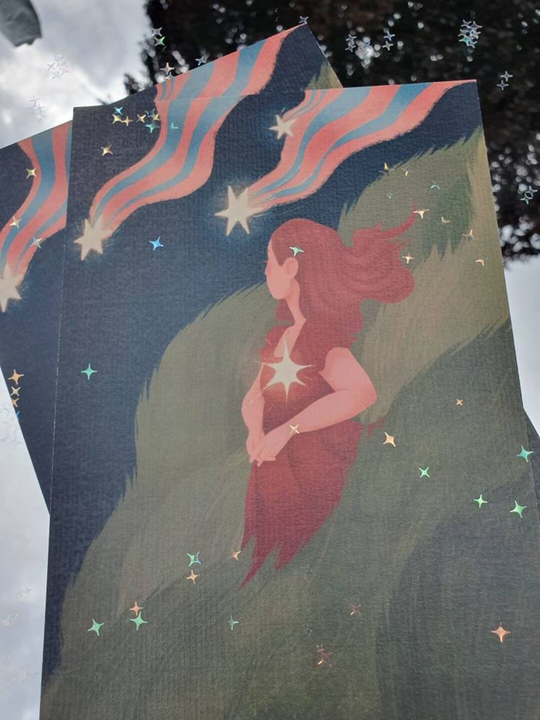 Shooting Stars Print - Etsy