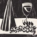 Linoprint Digital Art Print Linocut Style Wine Printable - Etsy