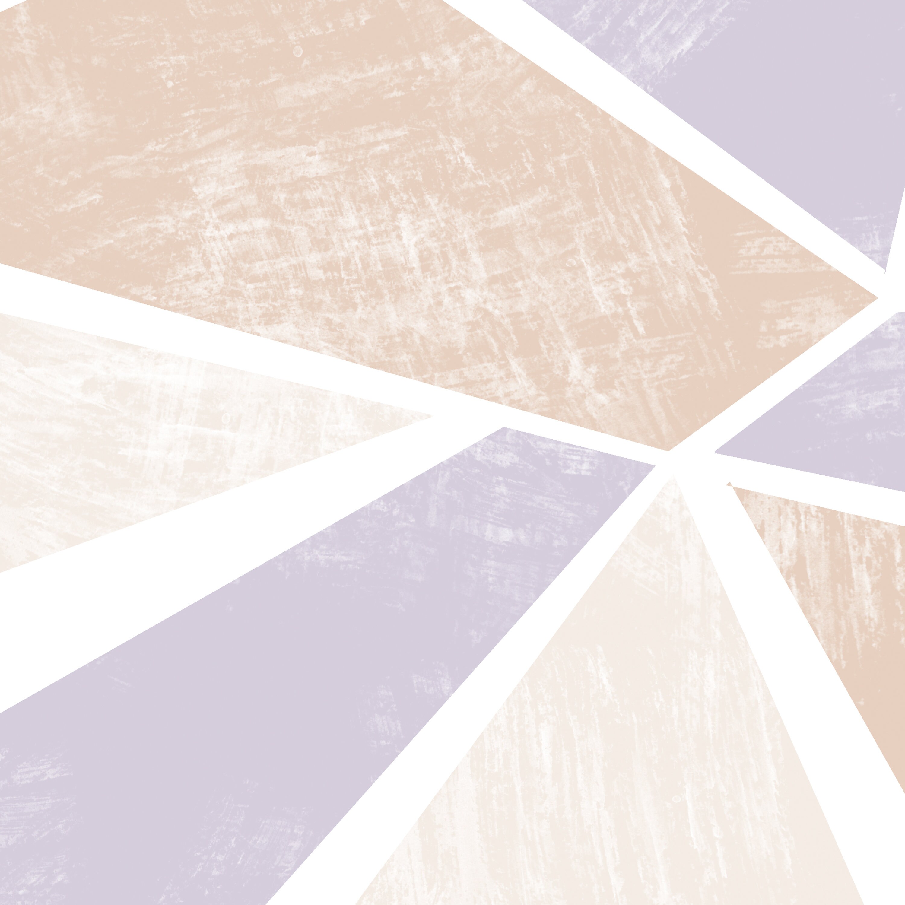 Abstract Neutral Color Geometric Print, Mid Century Geometric Print ...