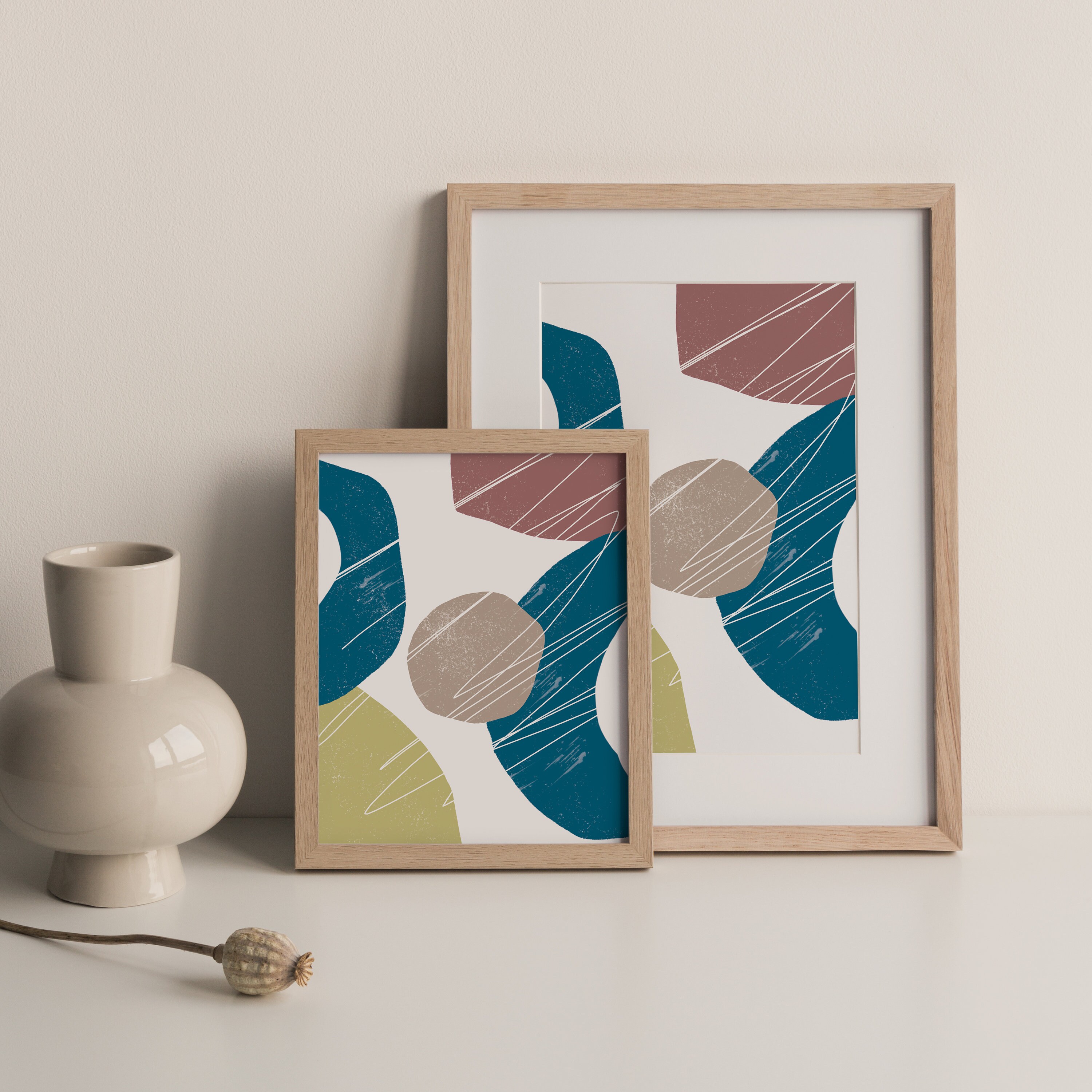 Abstract Art Printable Abstract Wall Art Artistic Printables Digital ...