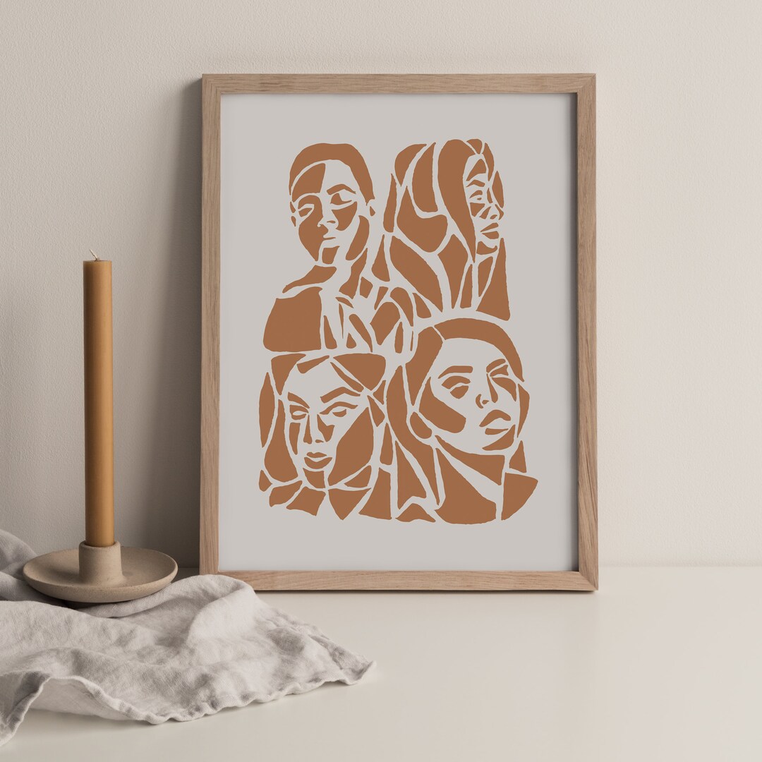 Female Portrait Printable Female Wall Art Female Power Printables ...