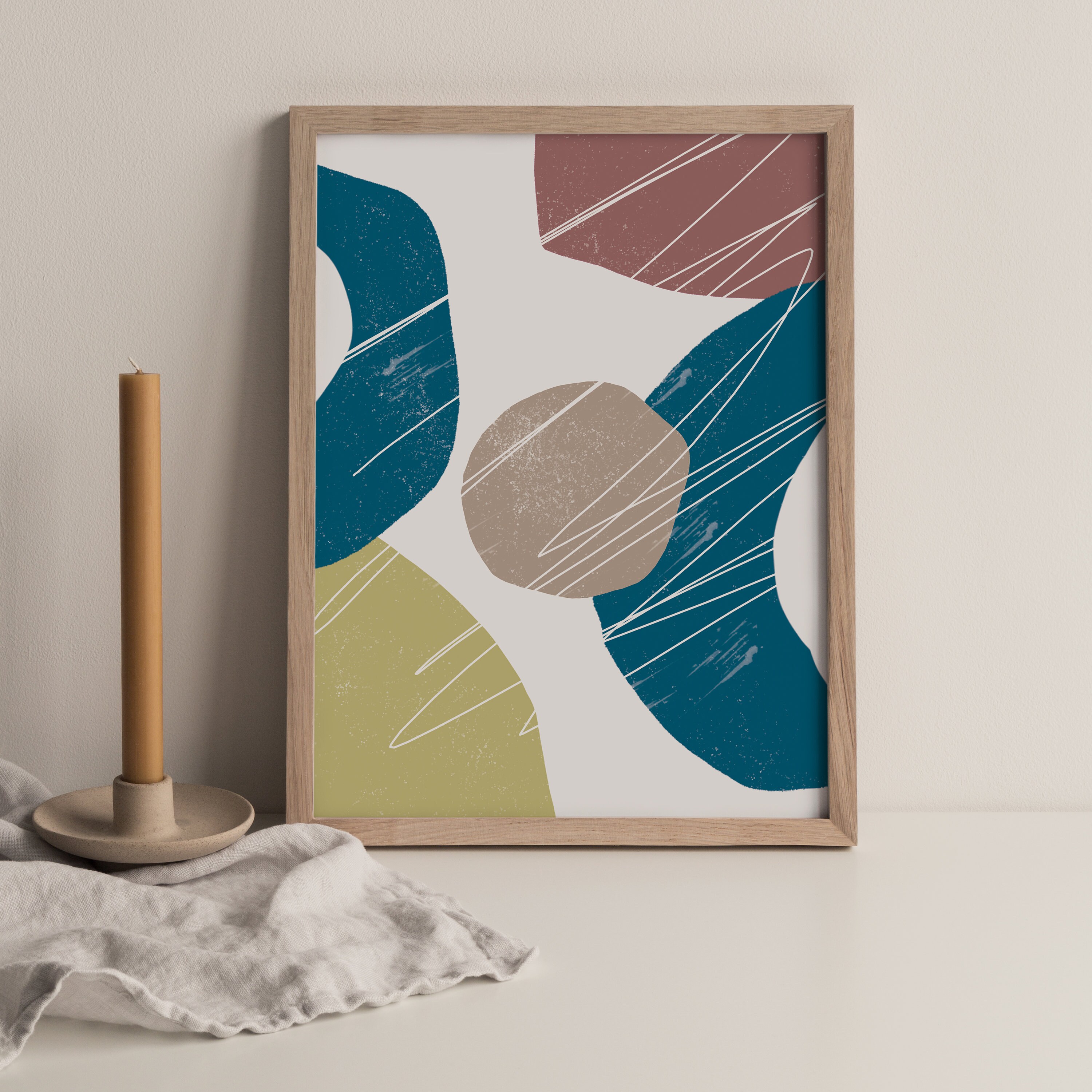 Abstract Art Printable Abstract Wall Art Artistic Printables Digital ...