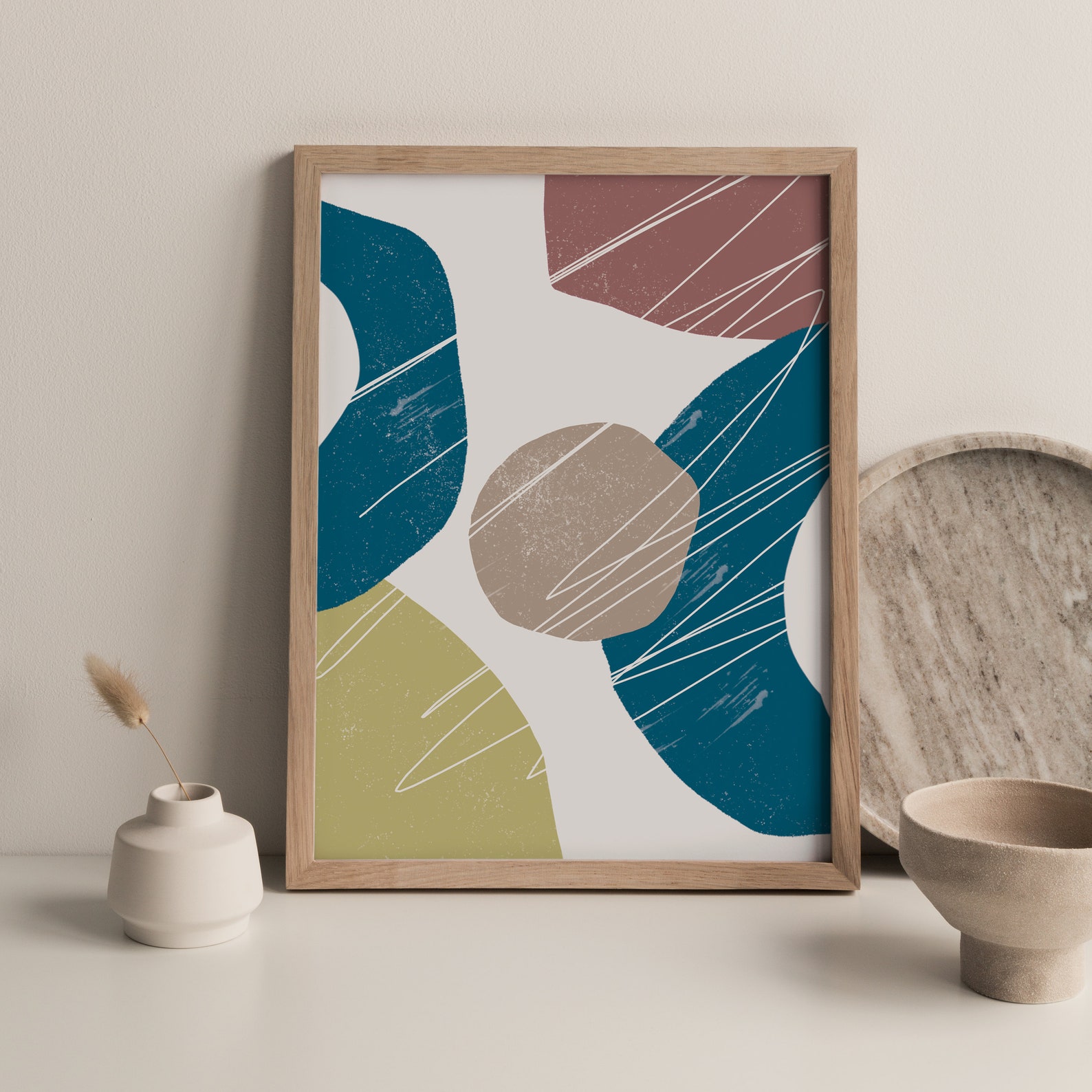 Abstract Art Printable Abstract Wall Art Artistic Printables Digital ...