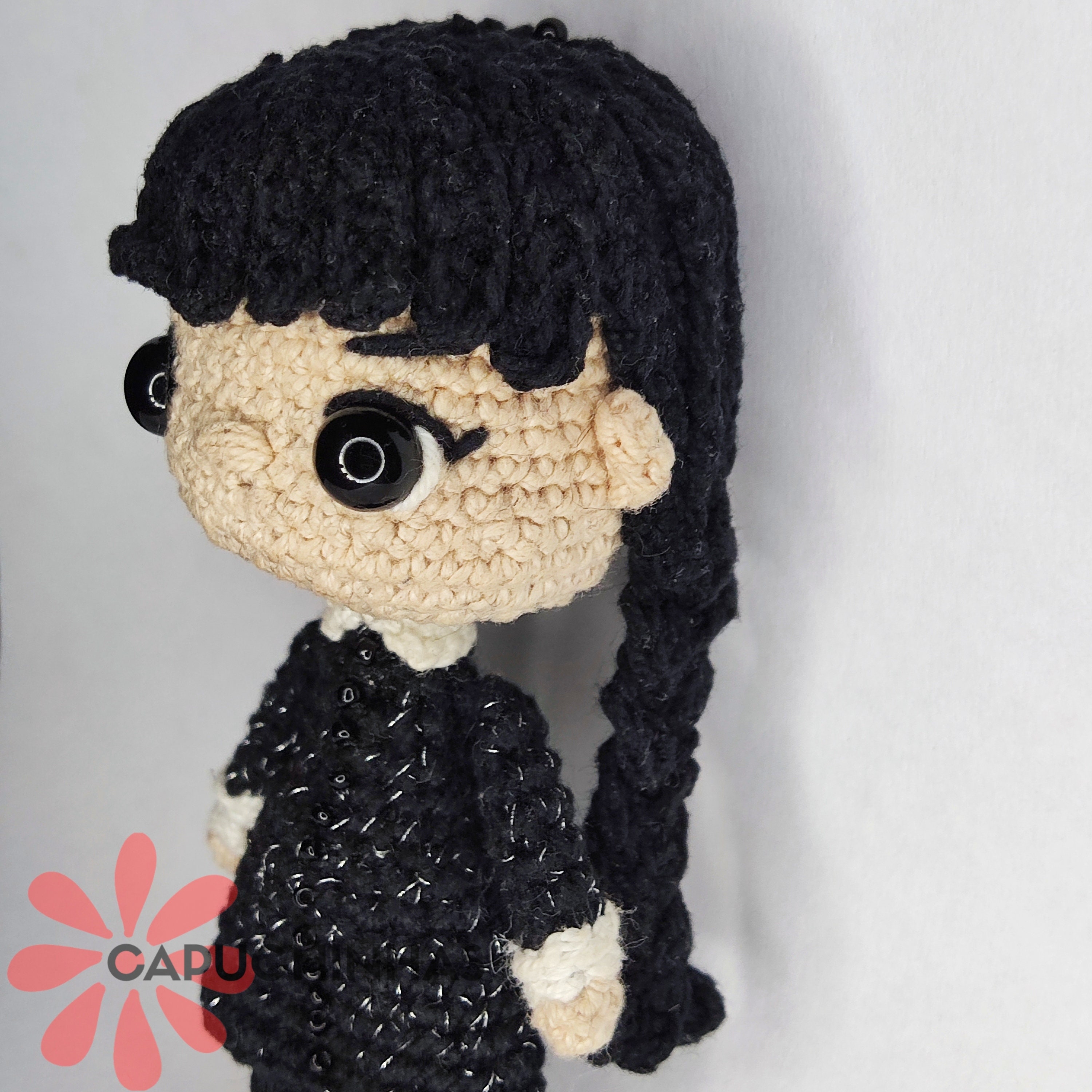 Wednesday Addams Amigurumi Pattern Pdf Donwload PT-BR EN - Etsy