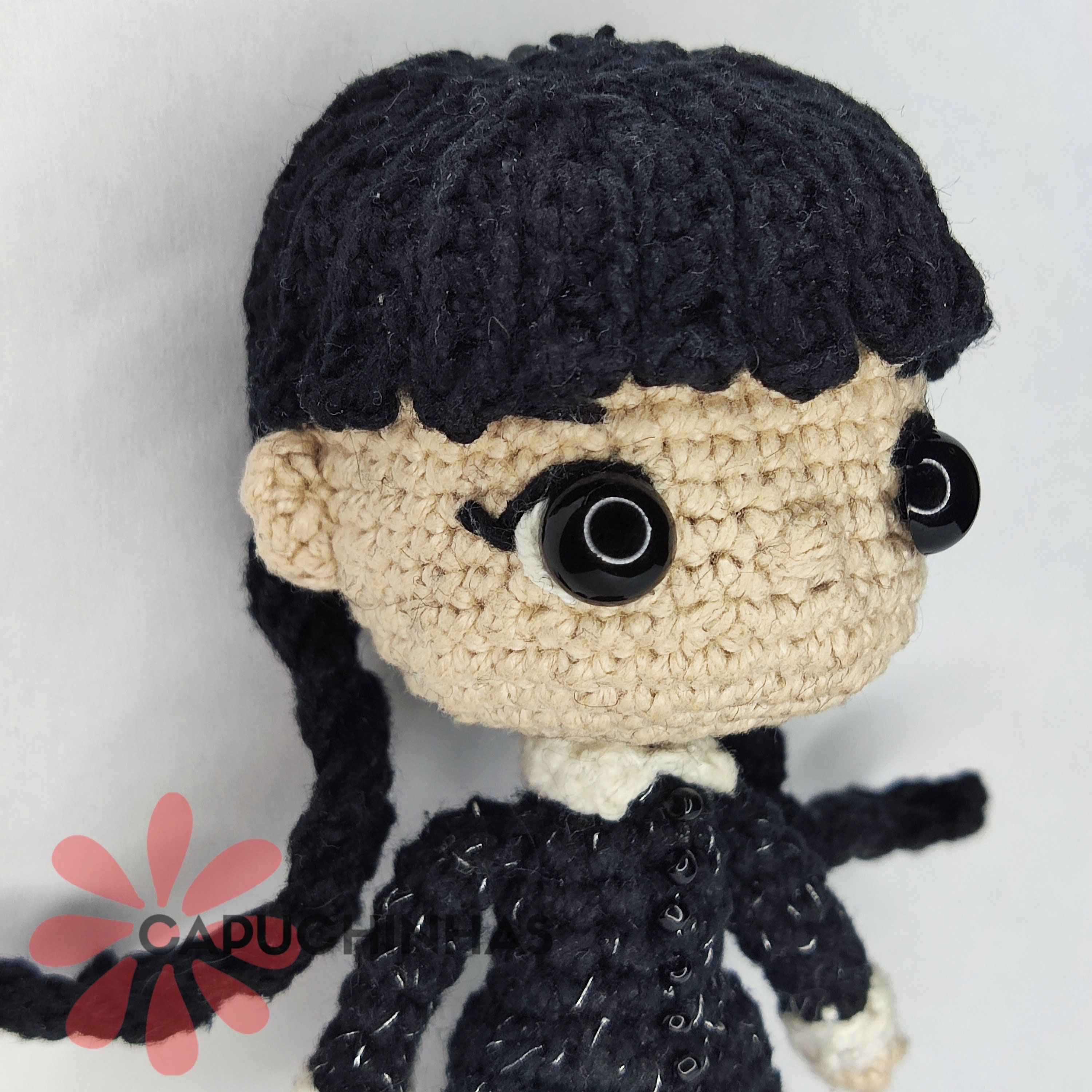 Wednesday Addams Amigurumi Pattern Pdf Donwload PT-BR EN - Etsy