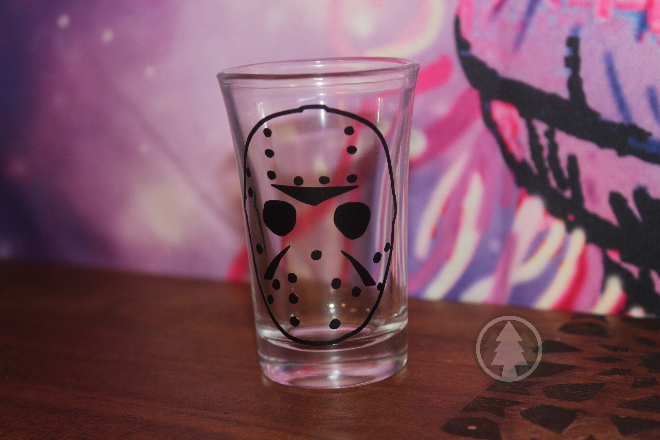A Deadly Trio Shot Glass Set Horror Shot Glass Halloween Shot Glass ...