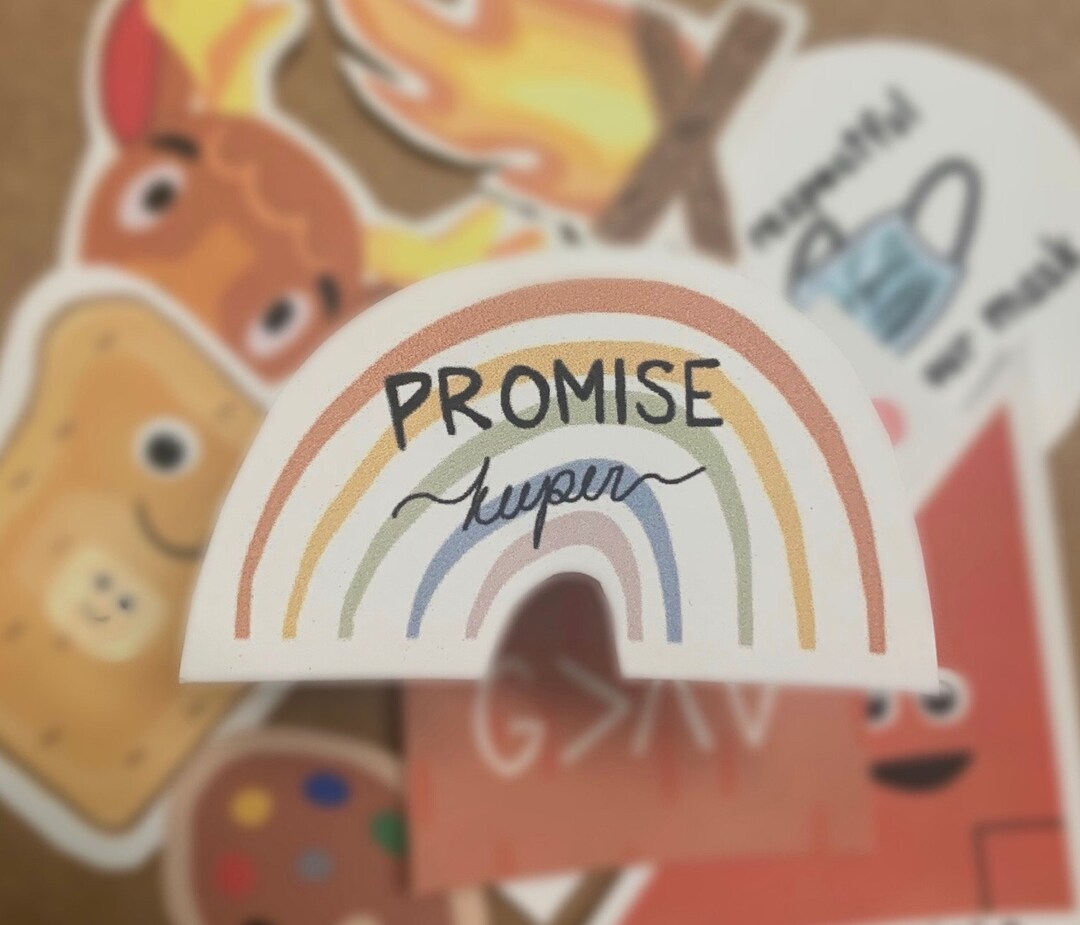 Autocollant rainbow promise keeper - Etsy France