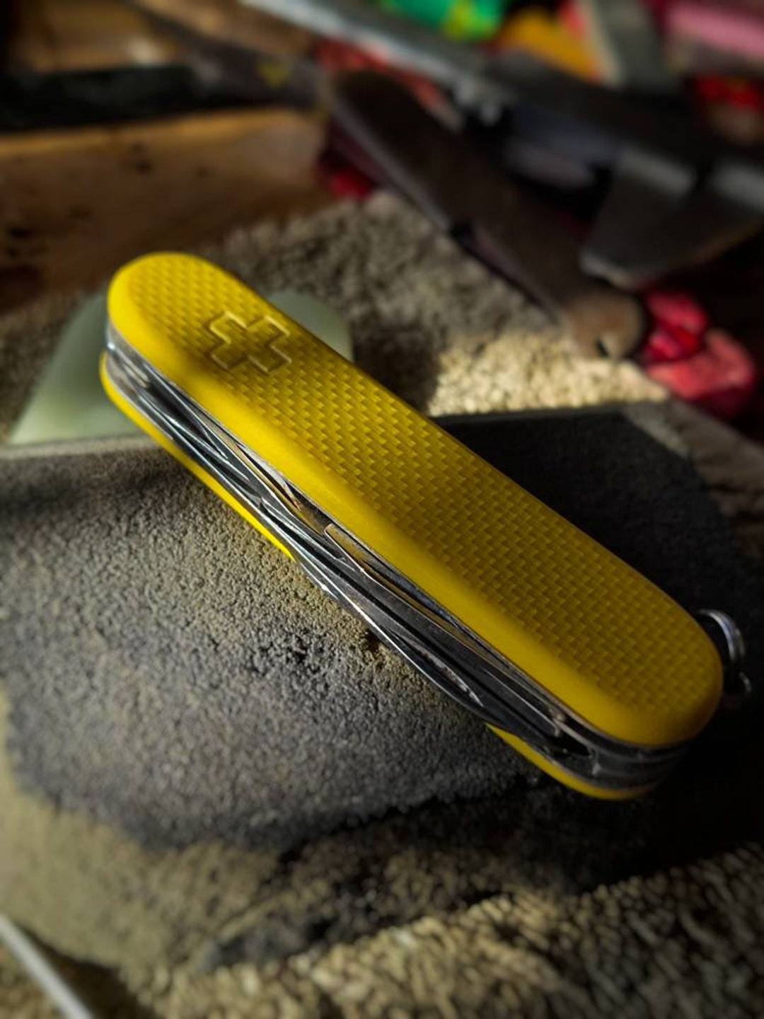 Yellow Textured G10 - Suitable for Victorinox. - Etsy