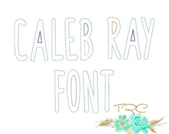 Caleb Font - Etsy UK