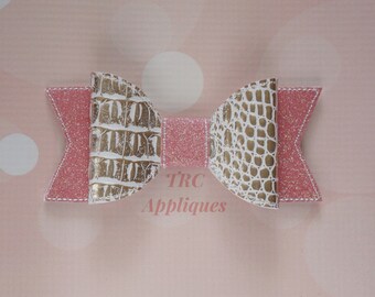 ITH in the Hoop Baby Bow Tie Bib Machine Embroidery File Design 8x12 - Etsy