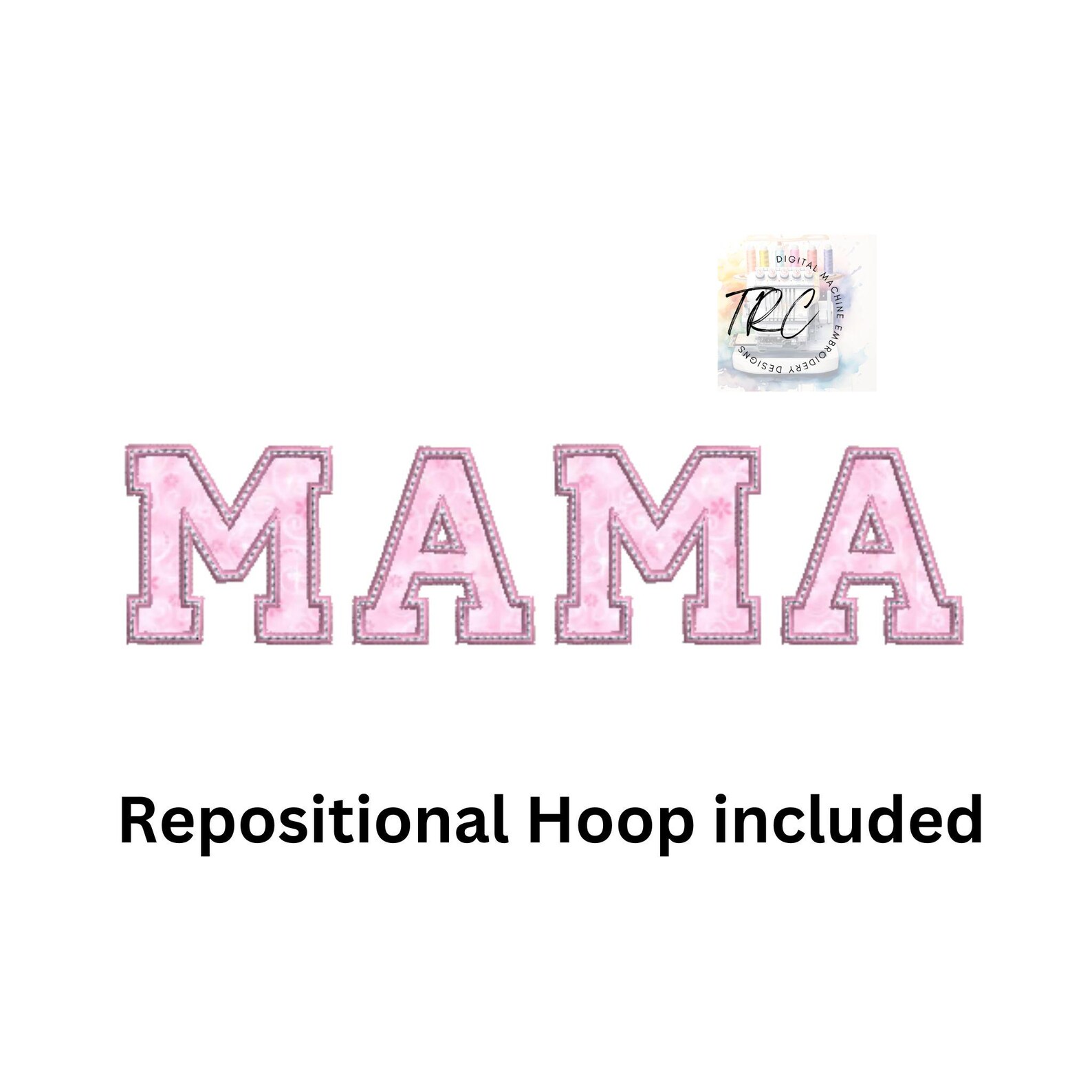 Mama Applique Design 6 Different Sizes - Etsy