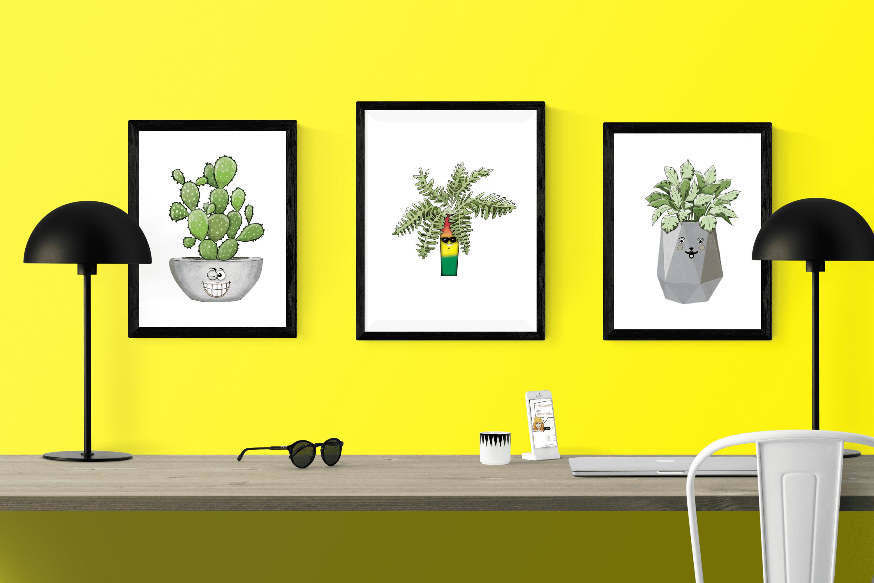 Prickly Guy Instantly Downloadable Print Printable Wall Art - Etsy UK