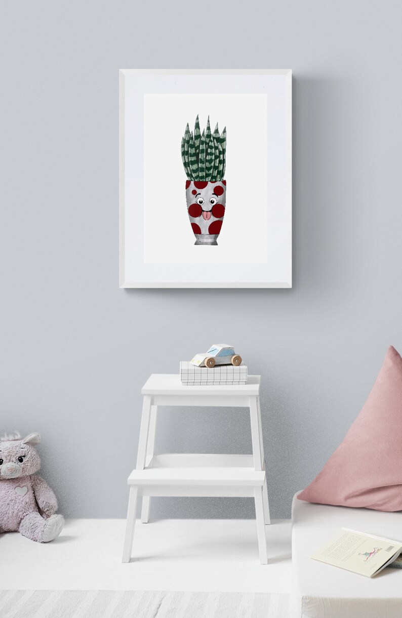 Goofy Zebra Instantly Downloadable Print, Printable Wall Art, Plant ...