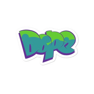 Dope Graffiti Stickers - Etsy