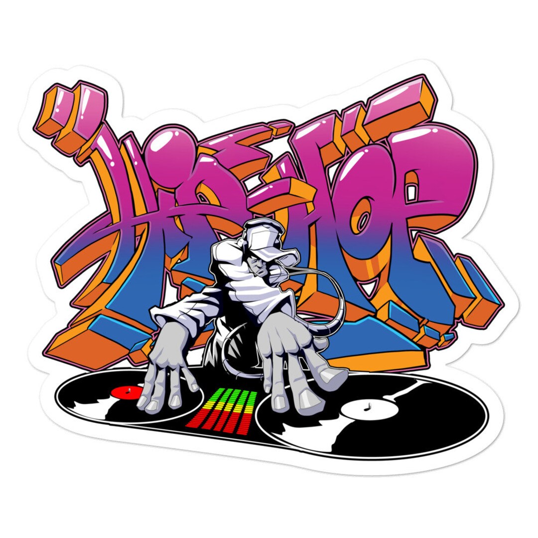 Hiphop DJ Stickers - Etsy