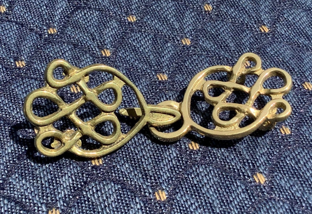 Cloak Clasps Interlaced - Etsy