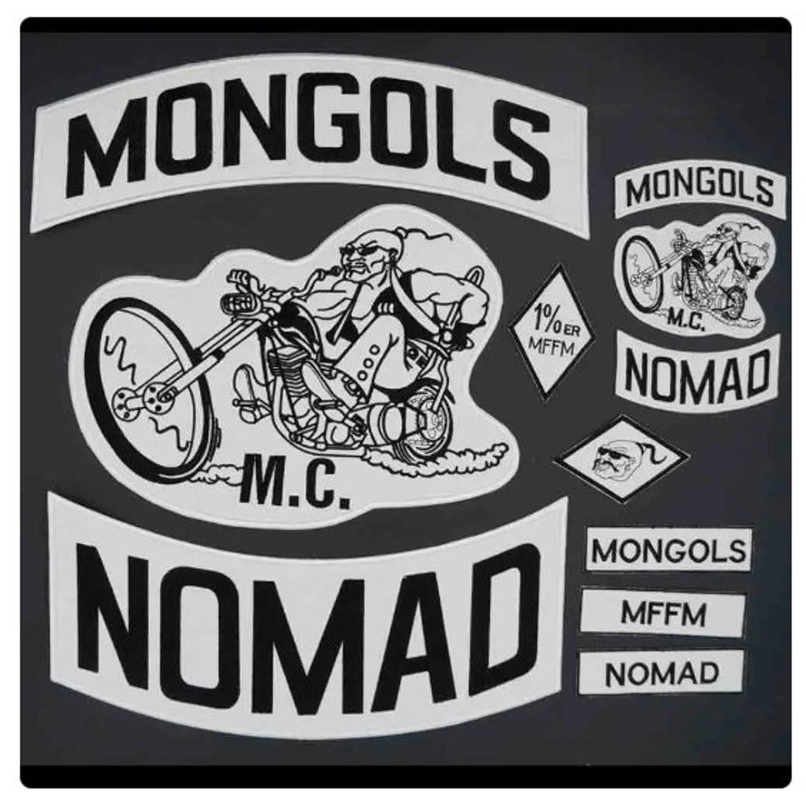Mongols Nomad Full Patch Set Pme Weel Se - Etsy