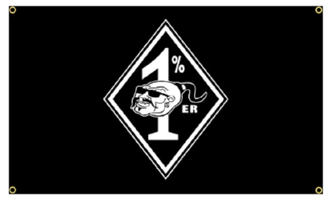 Mongol's M C 1%er Flag 2 by 3 - Etsy Australia