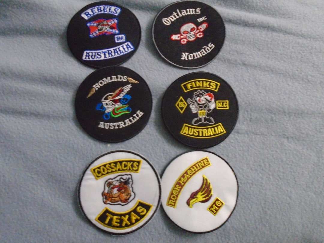6 Motorcycle Club Patches - Etsy