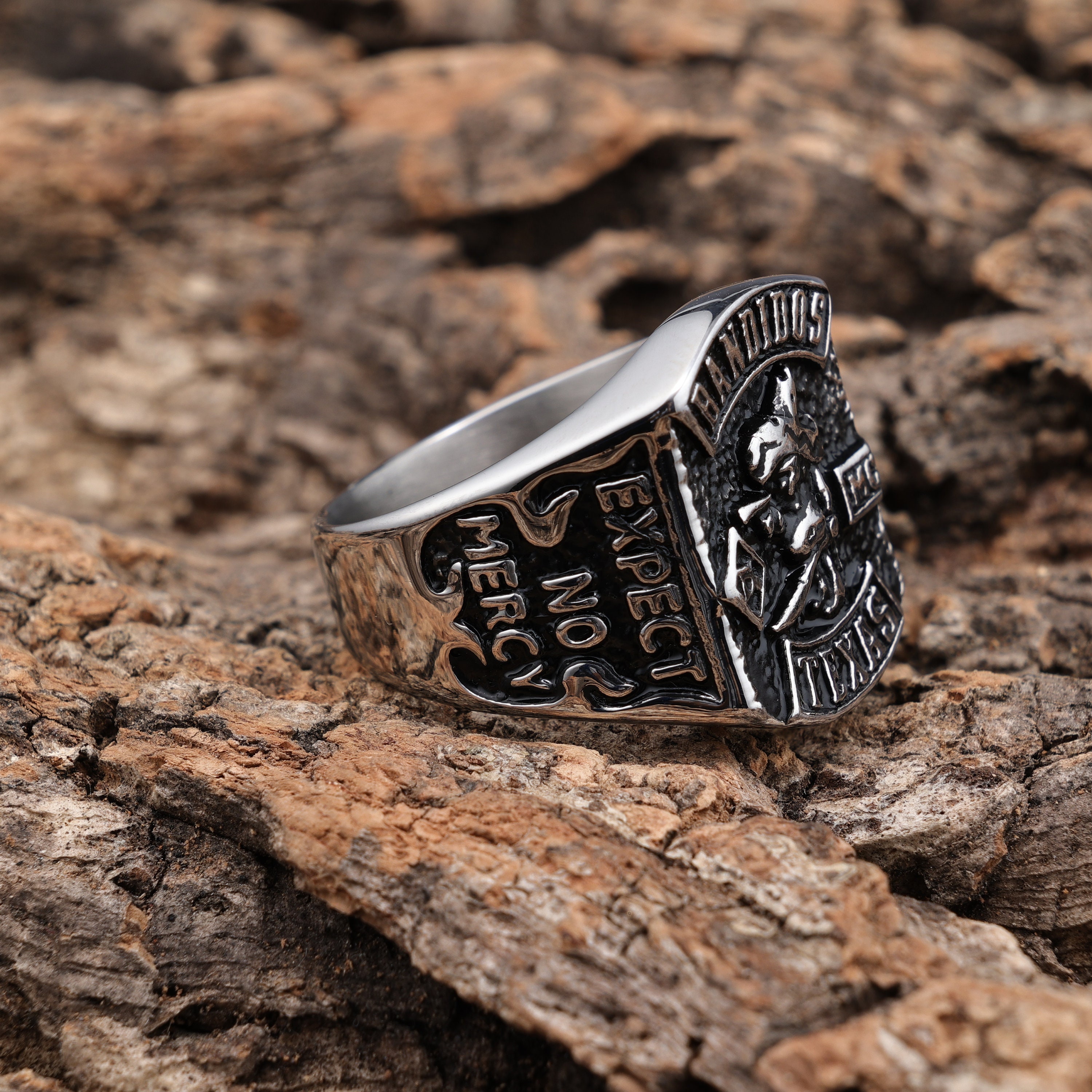 Bandidos Texas M C Size 11 Ring - Etsy