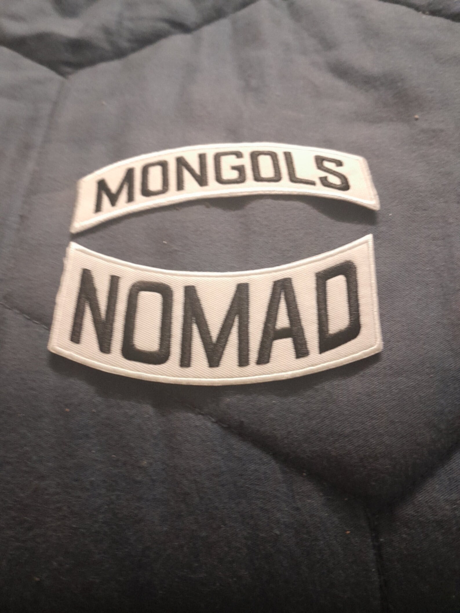 Mongol's M C Front Patch Set - Etsy