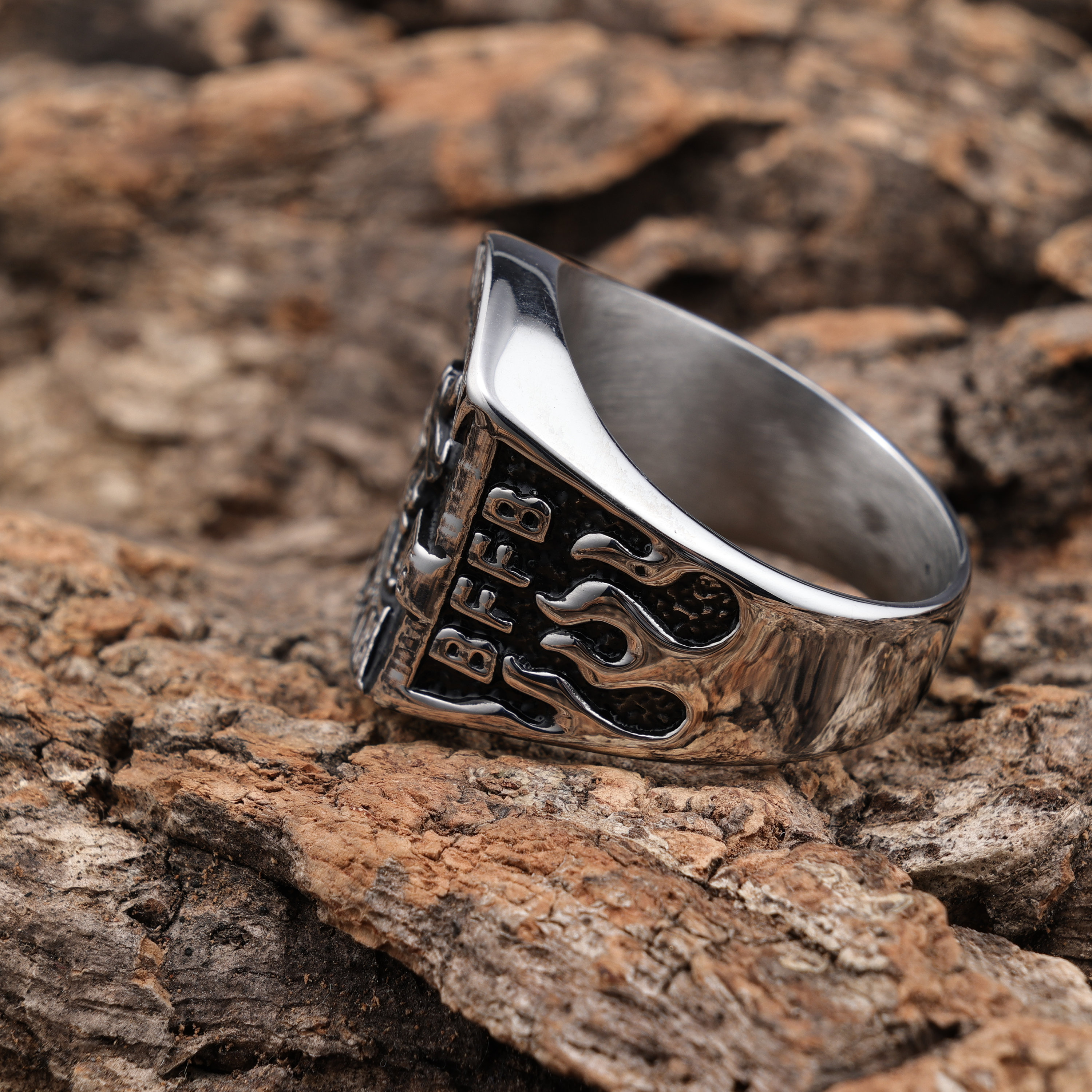 Bandidos Texas M C Size 11 Ring - Etsy