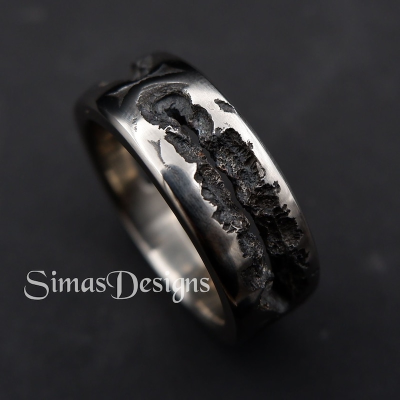 Organic Wedding Ring - Etsy